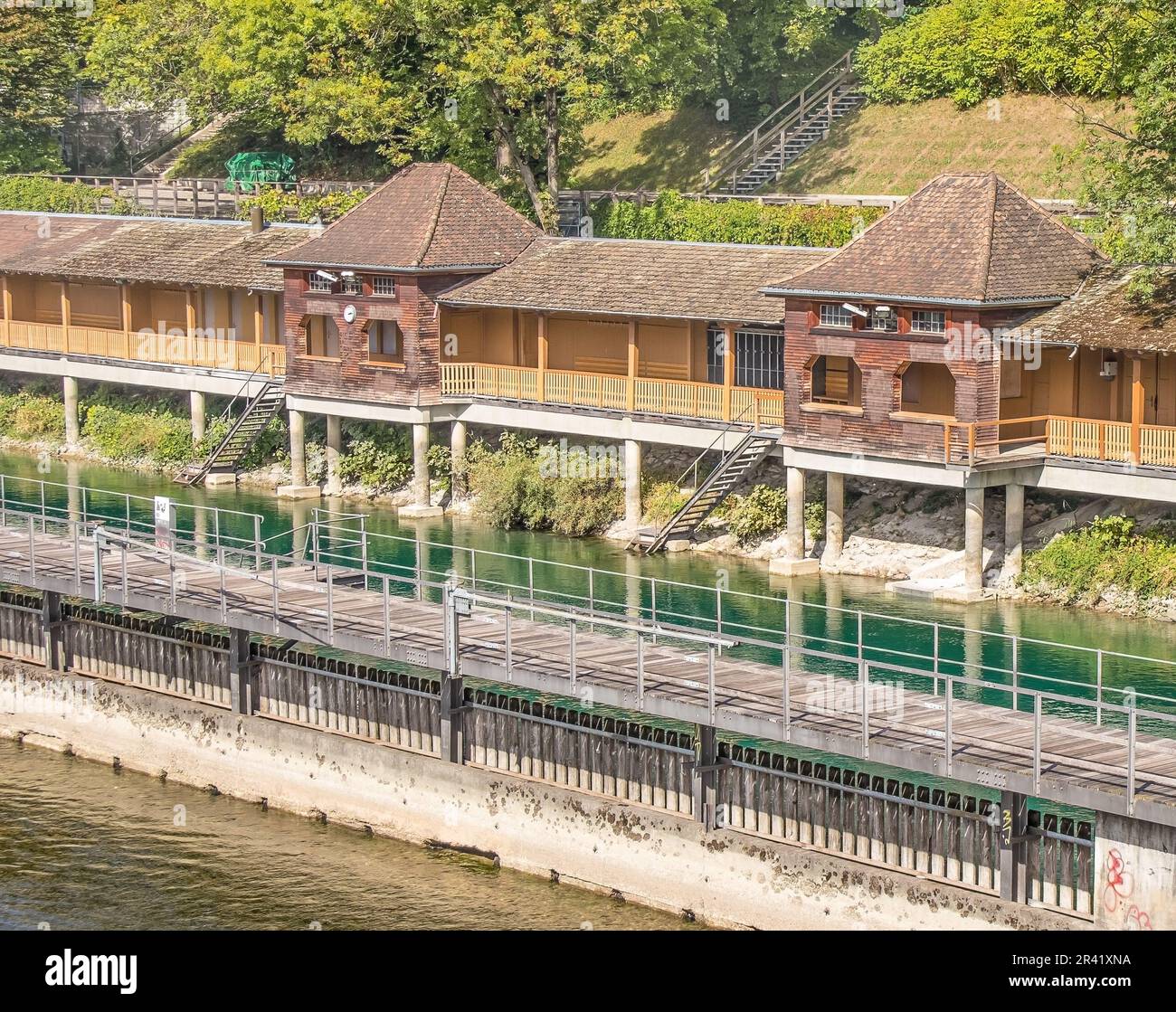 Unterer letten river zurich hi-res stock photography and images - Alamy
