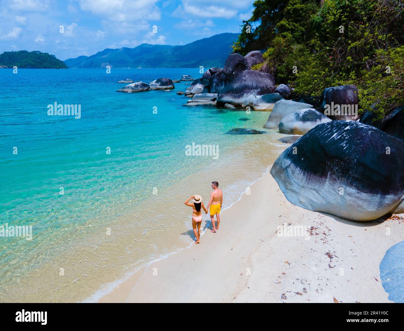 Koh Adang Island near Koh Lipe Island Southern Thailand with turqouse ...
