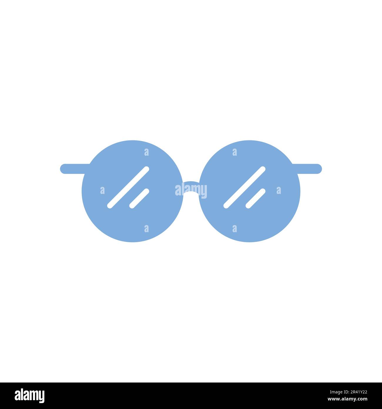Flat Glasses Icon Symbol Vector Illustration Stock Vector Image & Art ...