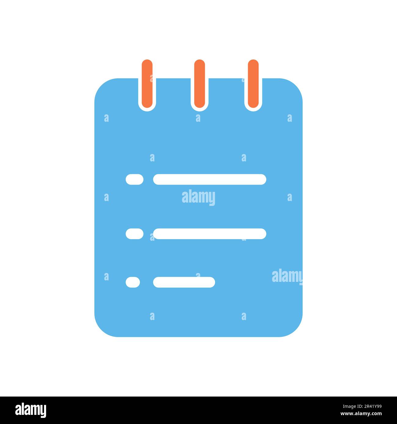 Flat List Icon Symbol Vector Illustration Stock Vector Image & Art - Alamy