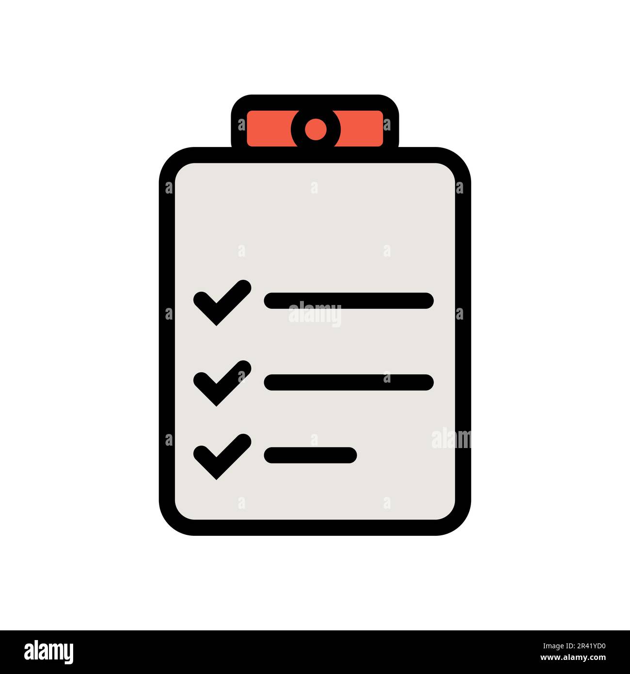 List lineal icon symbol hi-res stock photography and images - Alamy