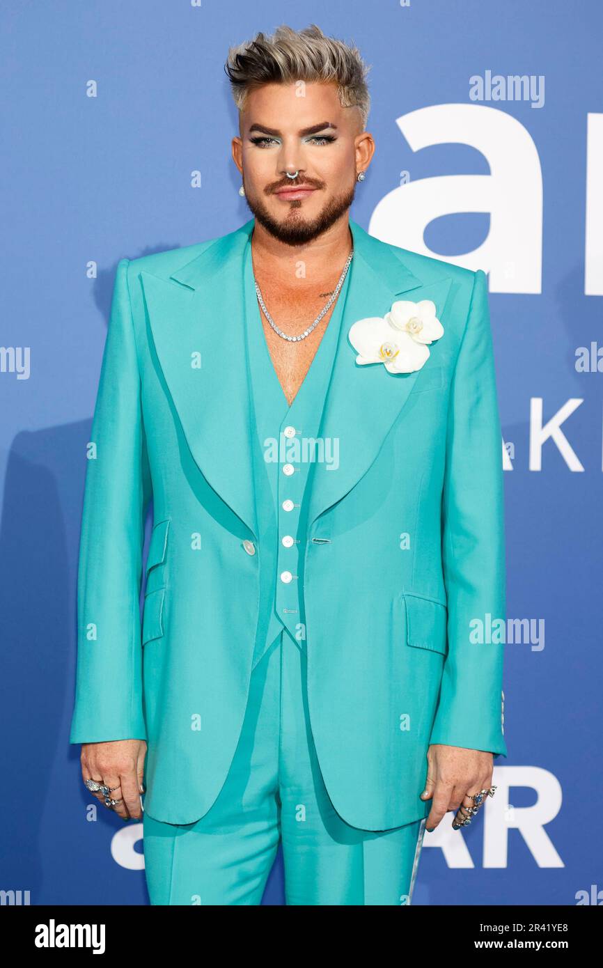 Adam Lambert attends the amfAR Gala Cannes 2023 during the 76th Cannes ...