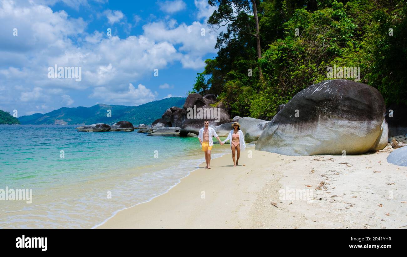 Koh Adang Island near Koh Lipe Island Southern Thailand with turqouse ...