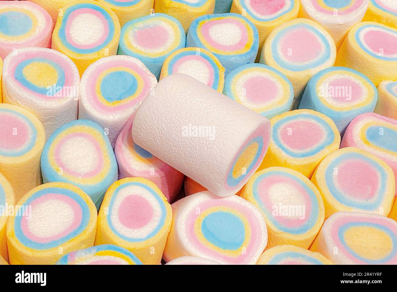 Fluffy pastel treat hi-res stock photography and images - Alamy