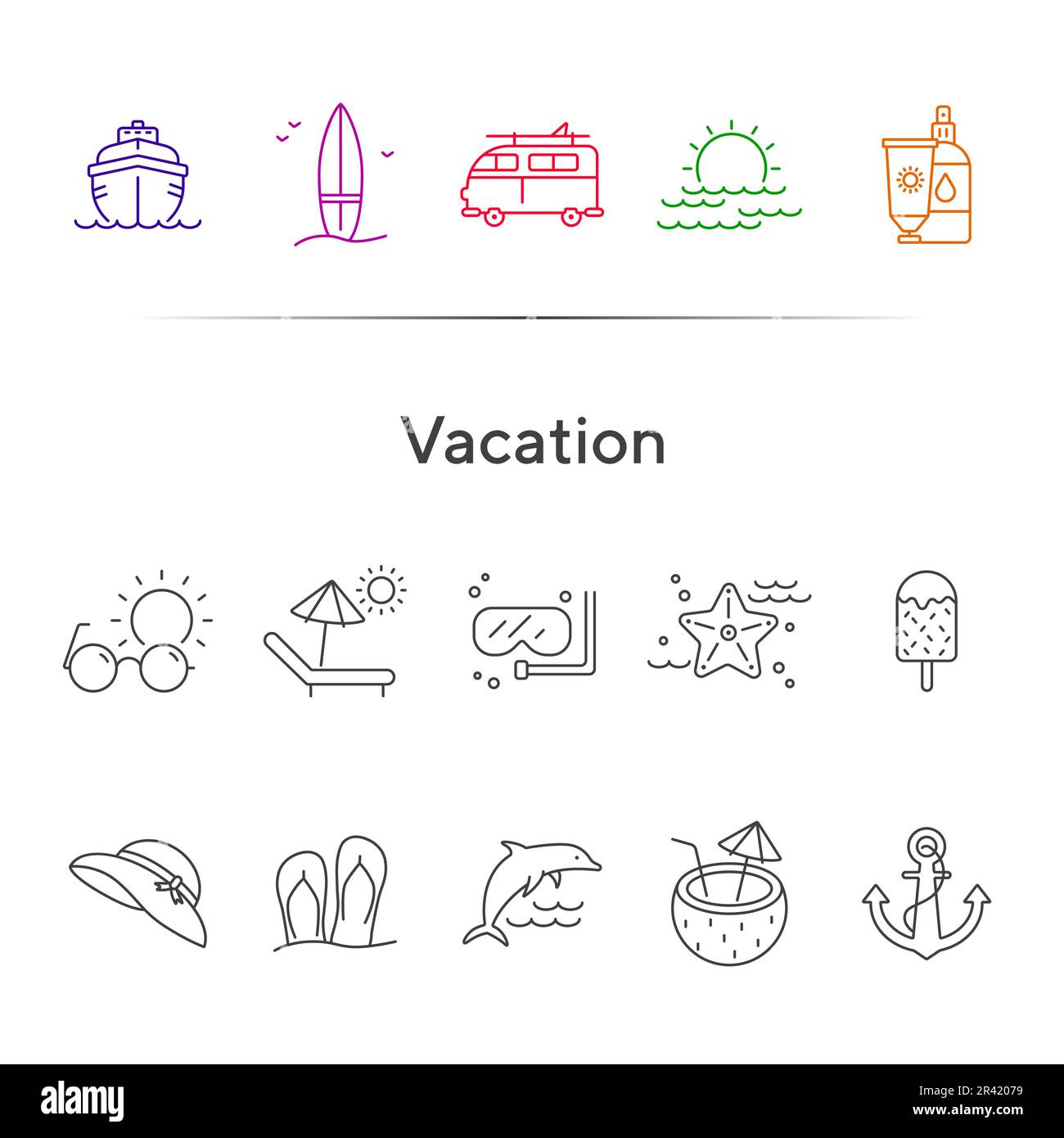 Van at sunset Cut Out Stock Images & Pictures - Alamy