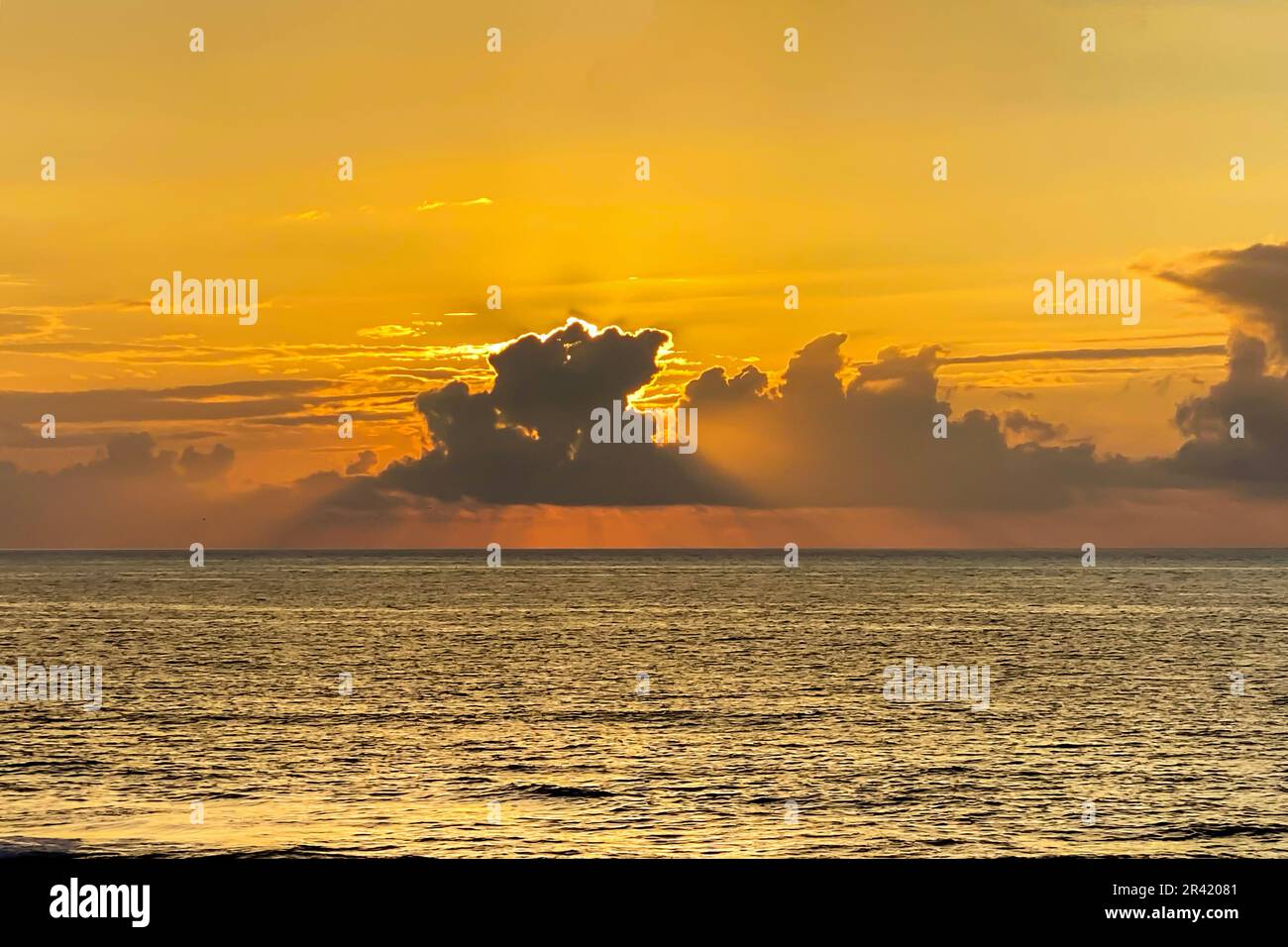 Beautiful golden hour ocean water hi-res stock photography and images ...