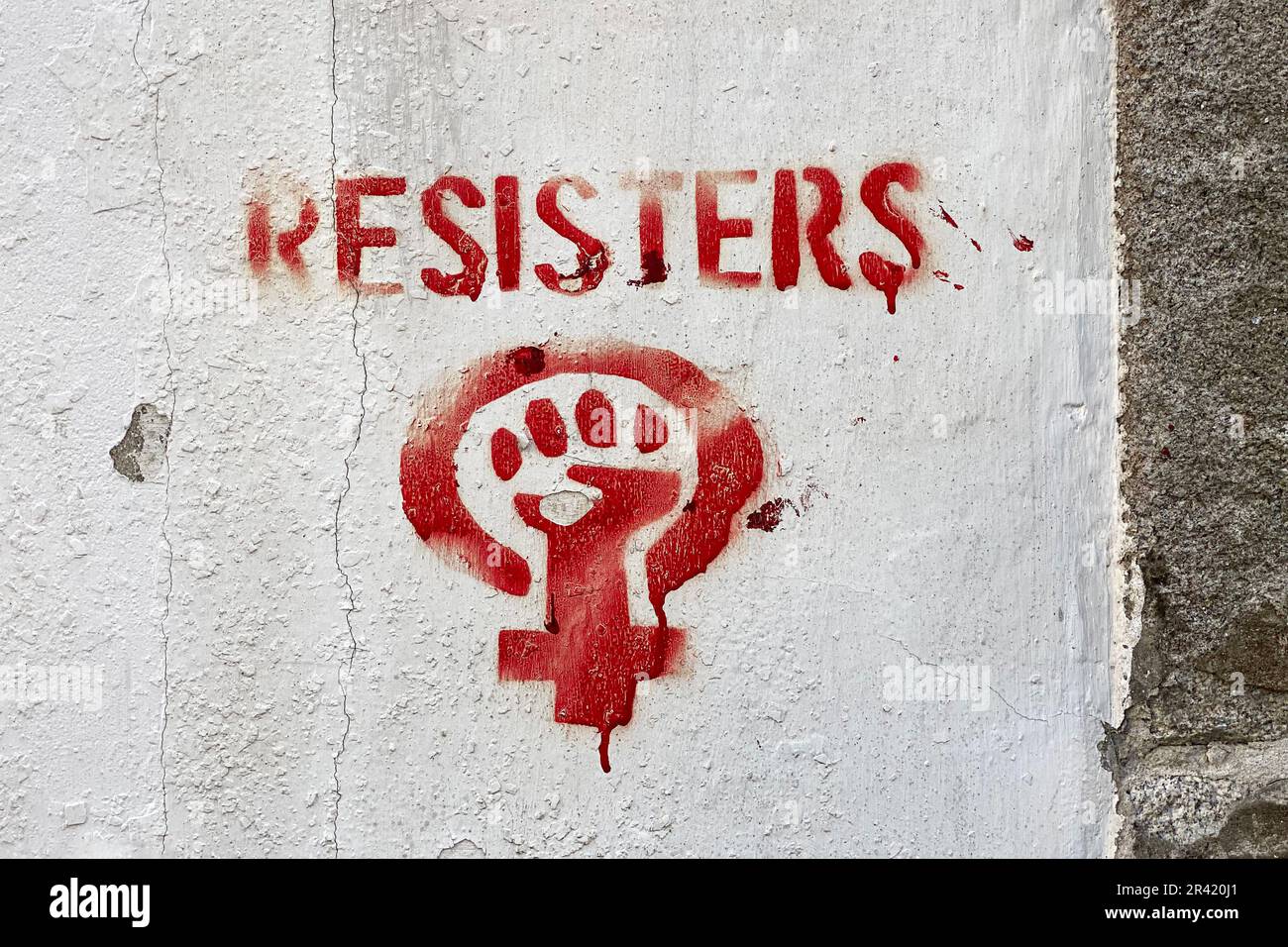 Equality gender street art hi-res stock photography and images - Alamy