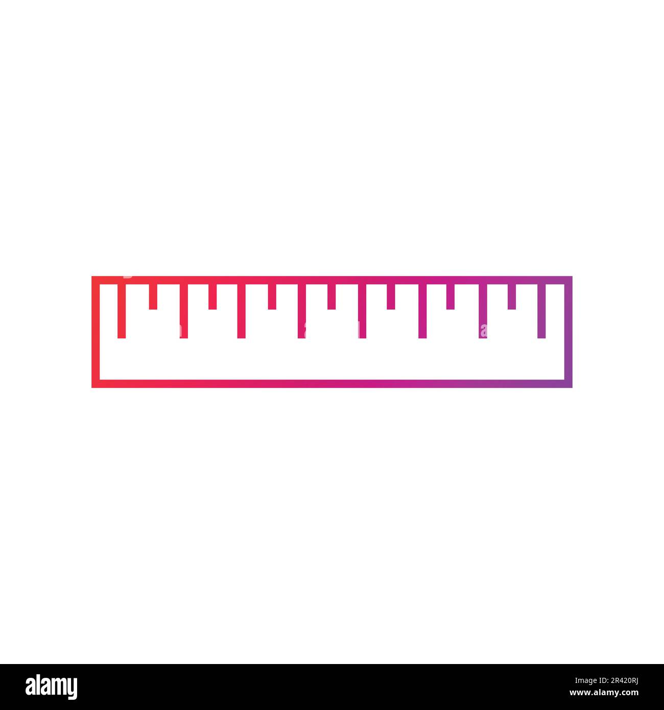 Gradient ruler hi-res stock photography and images - Alamy