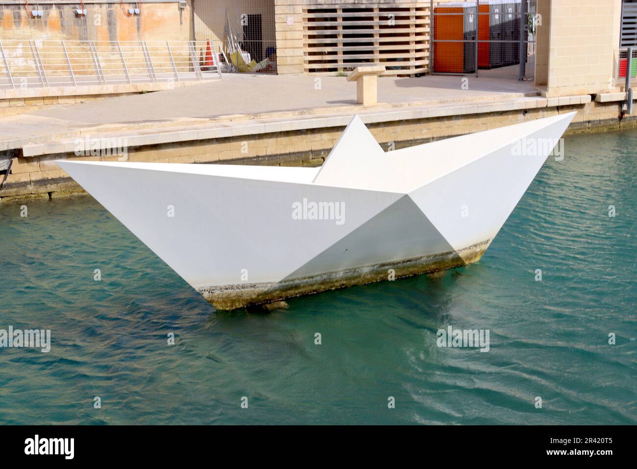 Child Migrants’ Memorial created like a child’s folded paper boat ...