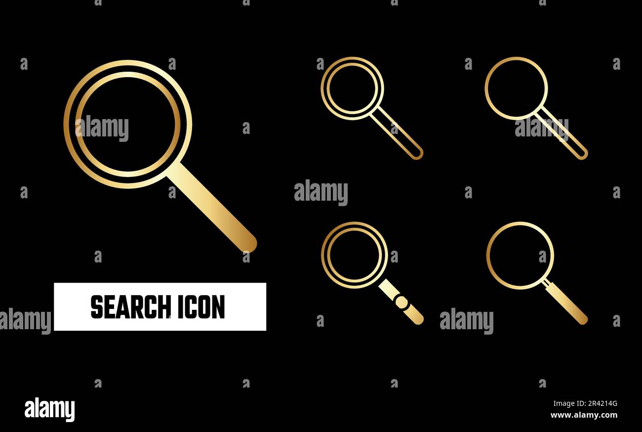 Golden look Stock Vector Images - Alamy