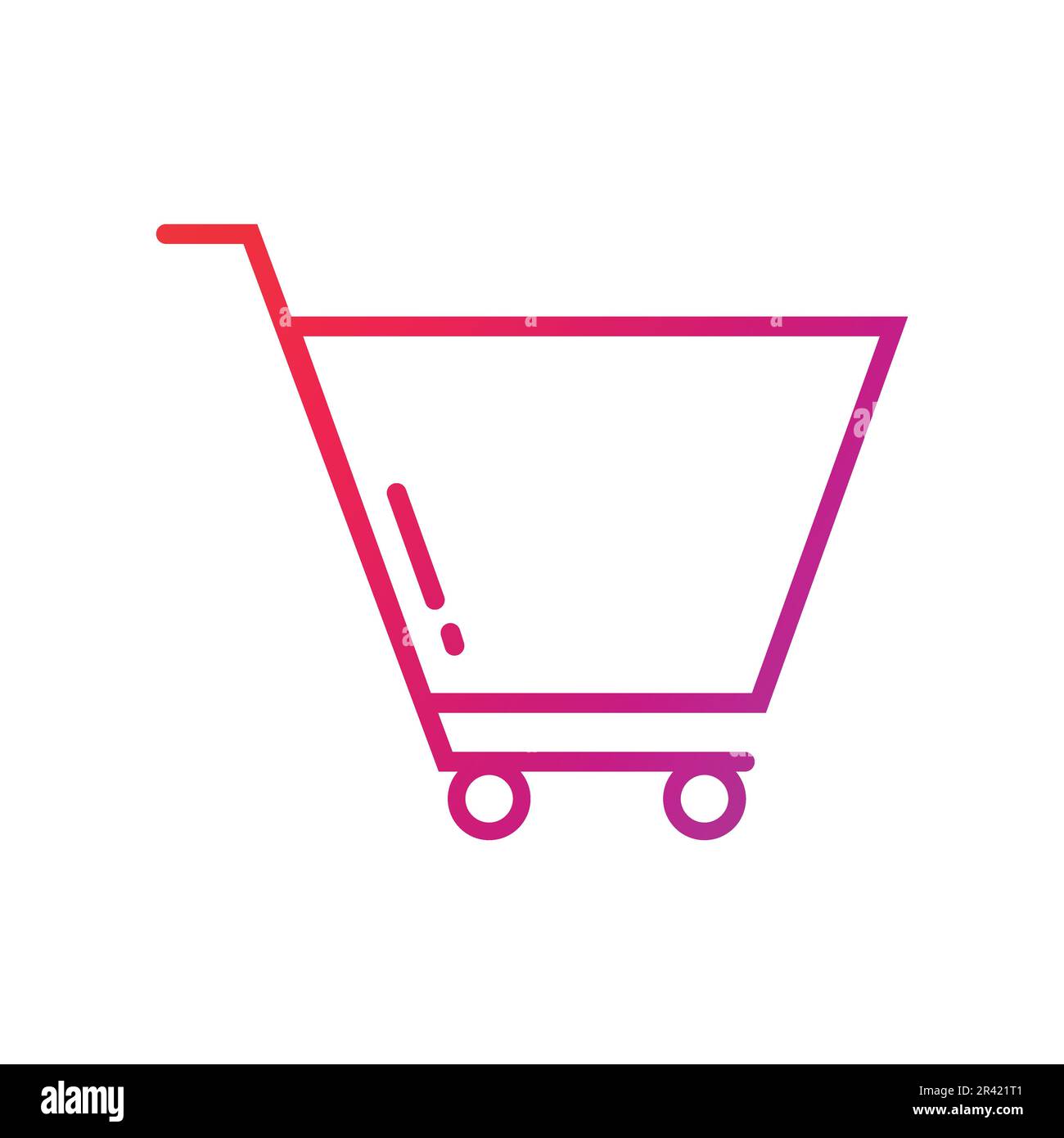 Gradient shopping symbol Stock Vector Images - Alamy