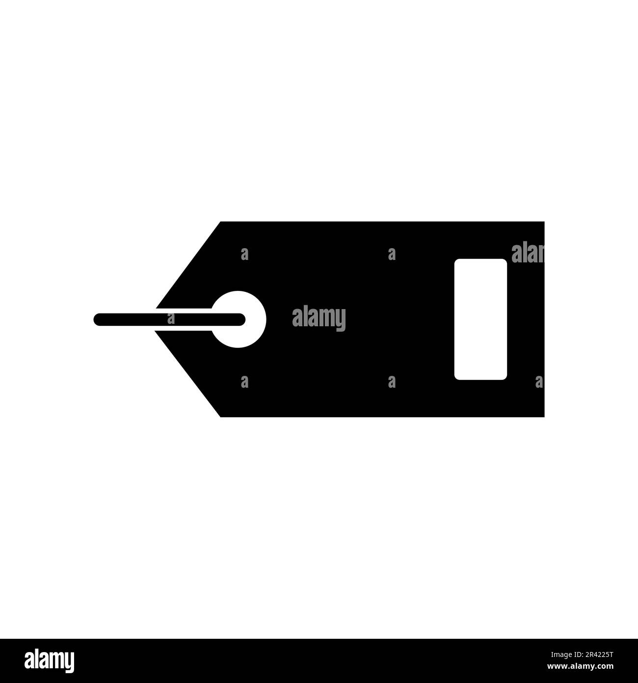 Price Tag Fill Icon Symbol Vector. Black Glyph Price Tag Icon Stock ...