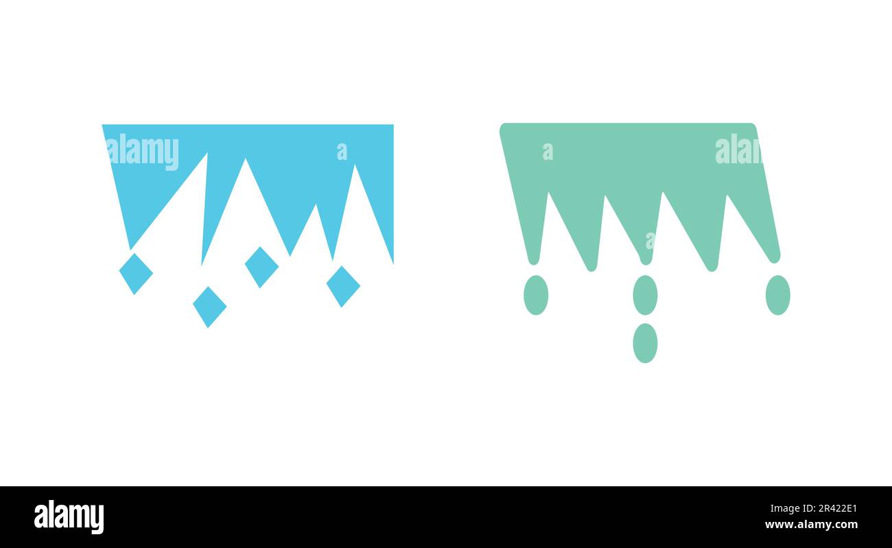 Flat Stalactite Icon Symbol Vector Illustration Stock Vector Image ...