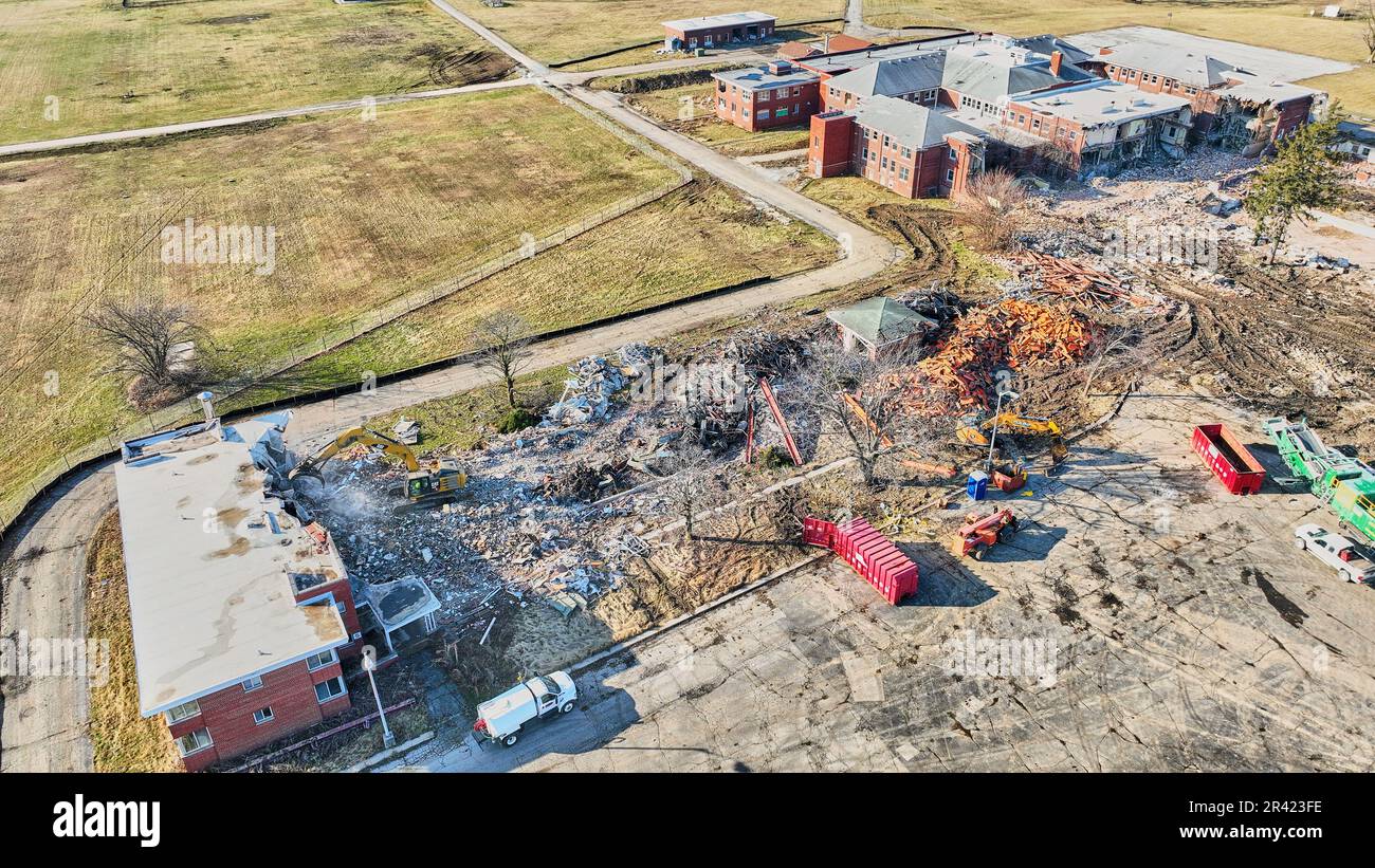Demolition zone hi-res stock photography and images - Alamy