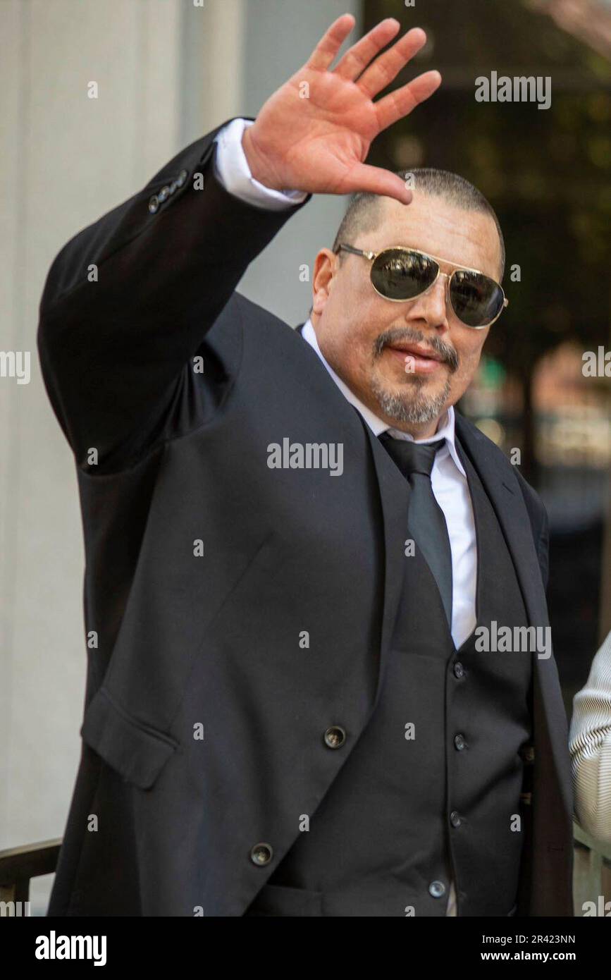 In this undated photo provided the by Los Angeles District Attorney's Office, Daniel Saldana ...