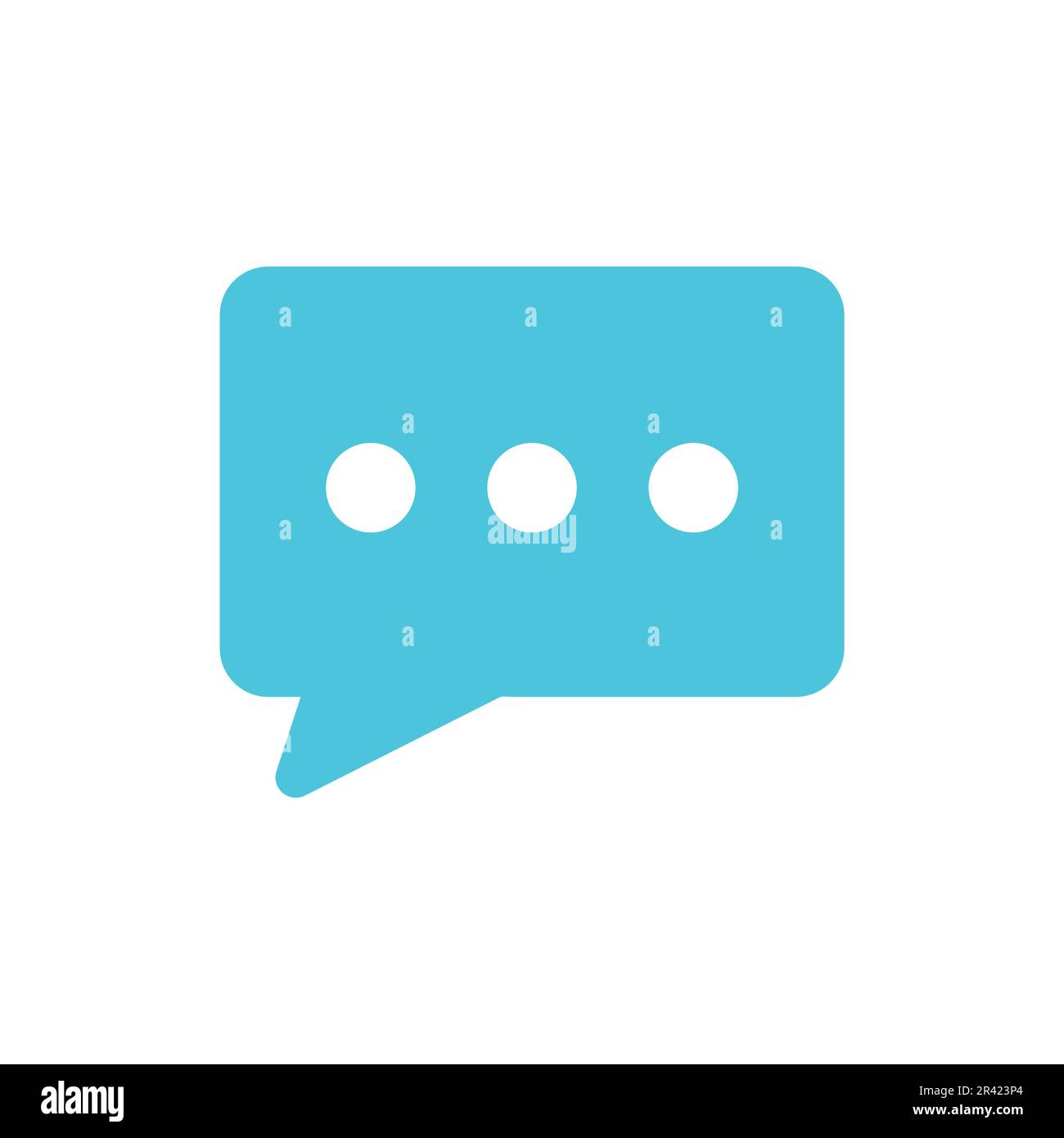 Flat Talk Icon Symbol Vector Illustration Stock Vector Image & Art - Alamy