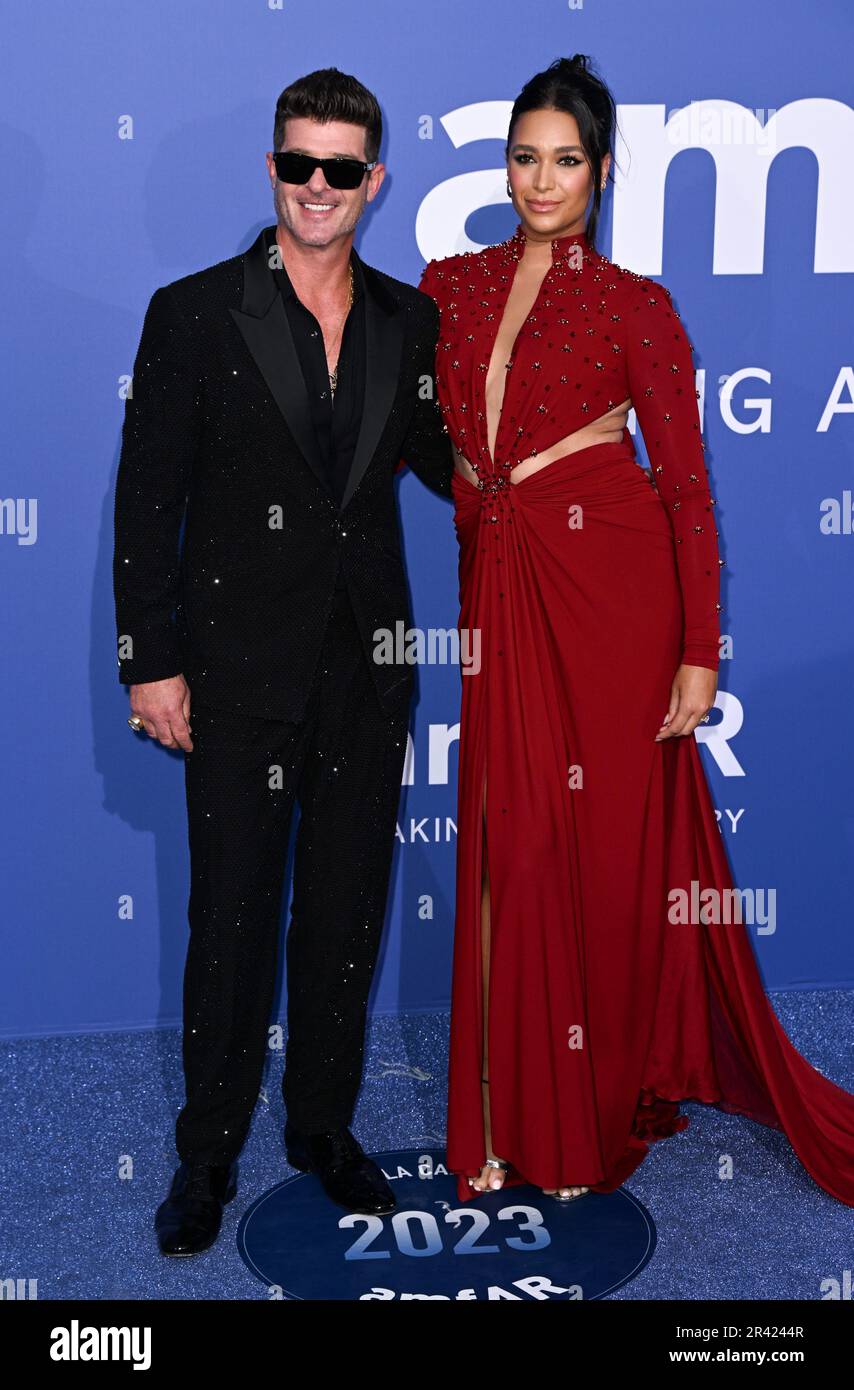 Antibes, France. 26th May, 2023. Cannes, France. May 25th, 2023. Robin ...