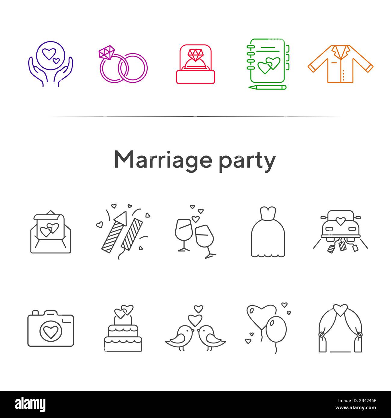 Wedding Party Icon