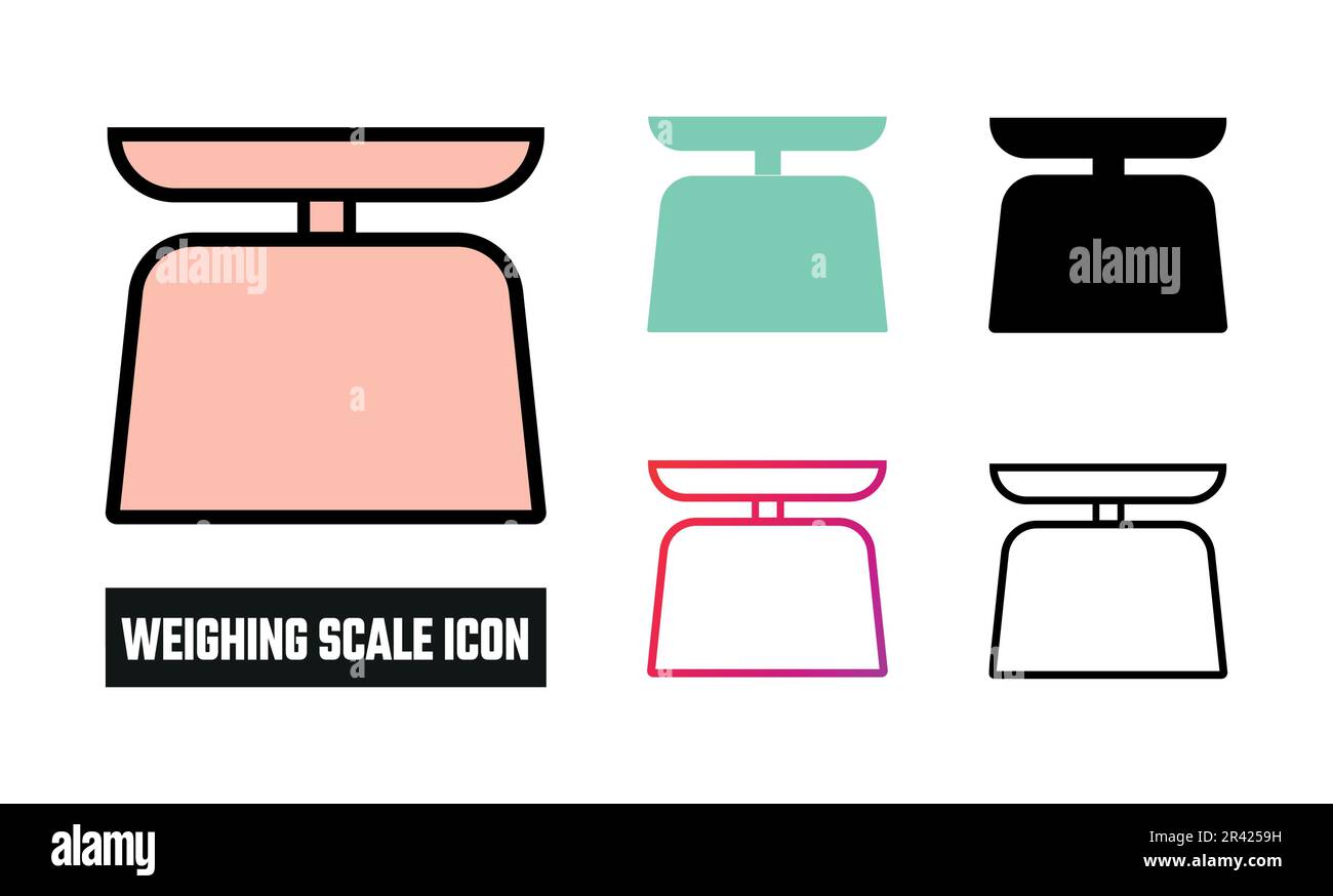 Fill weight scale Stock Vector Images - Alamy