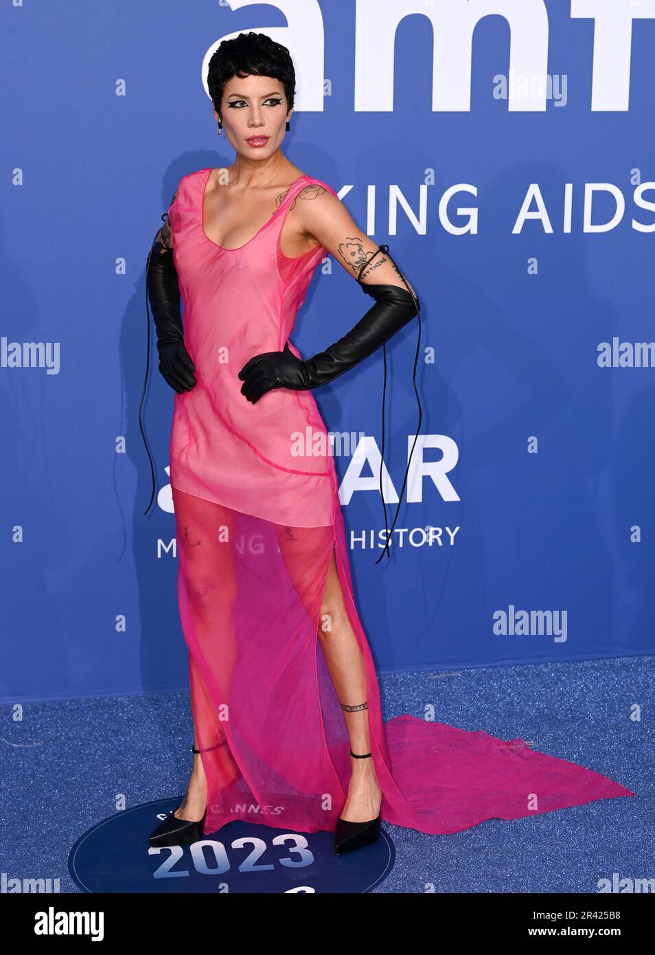 Antibes, France. 26th May, 2023. Cannes, France. May 25th, 2023. Halsey ...