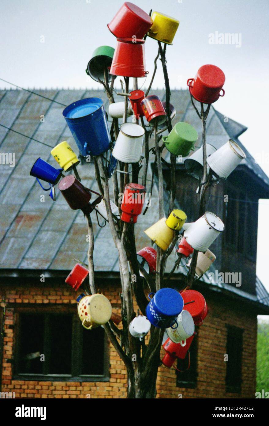 Maramures County, Romania, 2001. A peculiar local tradition: various ...