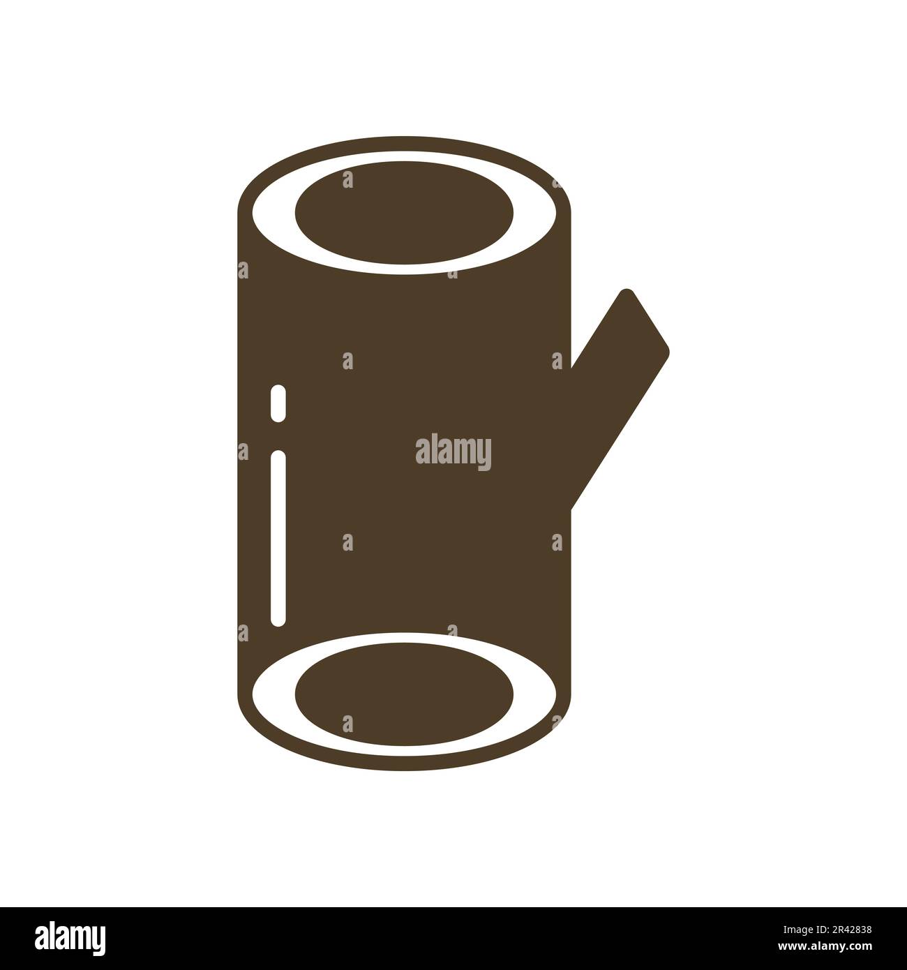 Flat Wood Icon Symbol Vector Illustration Stock Vector Image & Art - Alamy