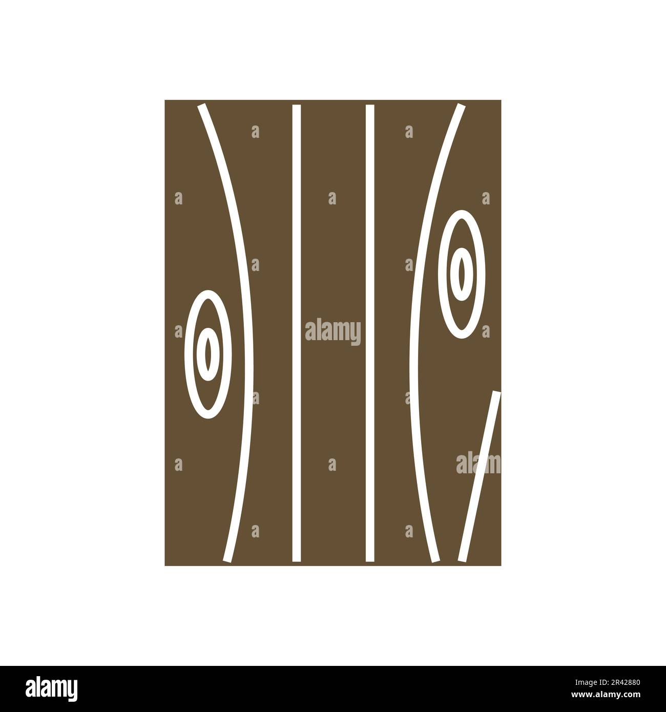 Flat Wood Icon Symbol Vector Illustration Stock Vector Image & Art - Alamy
