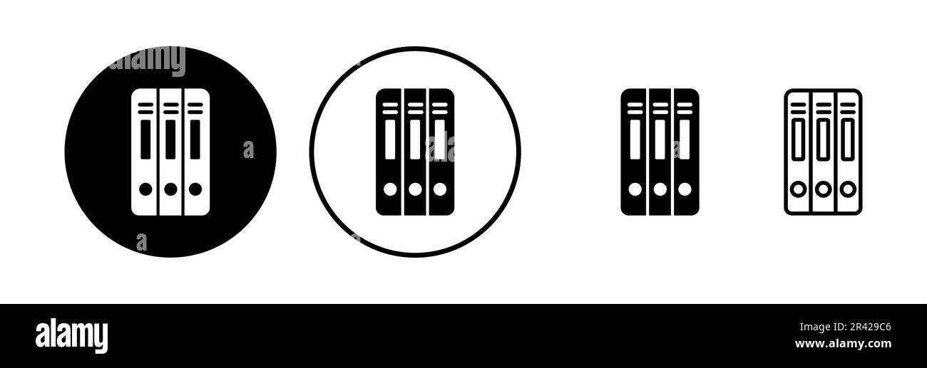 Archive icon vector. archive storage icon vector. folders icon Stock ...