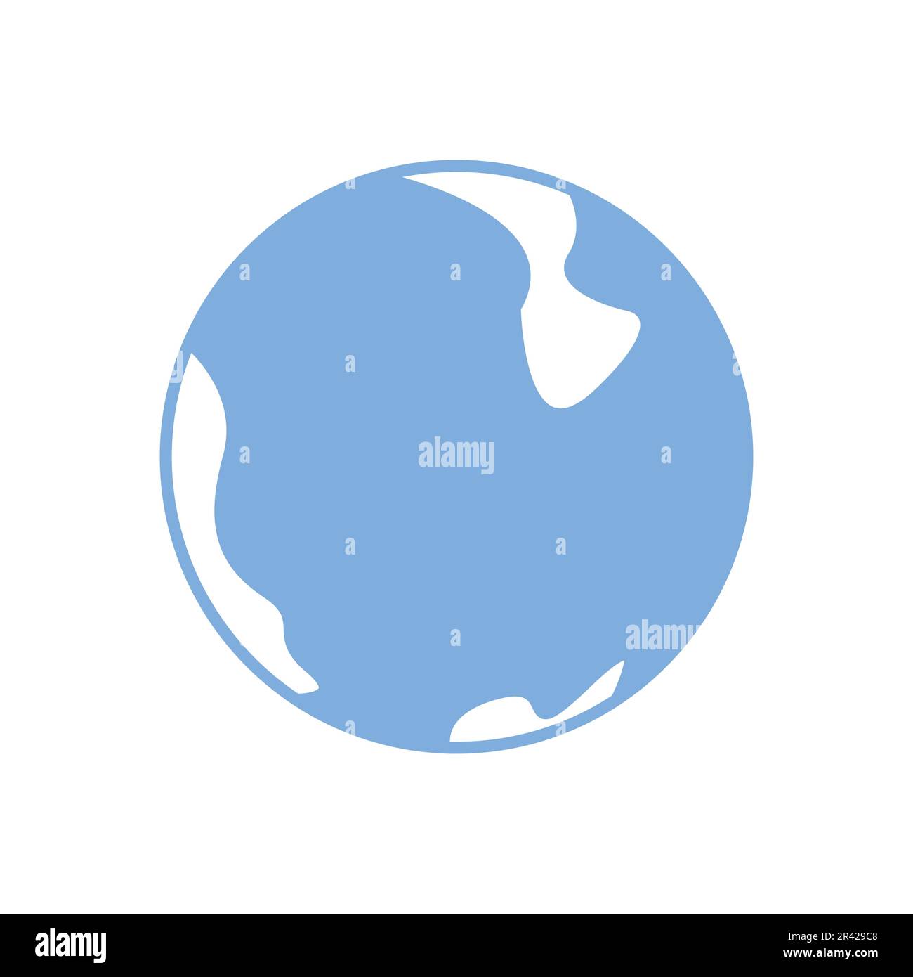 Flat World Icon Symbol Vector Illustration Stock Vector Image & Art - Alamy