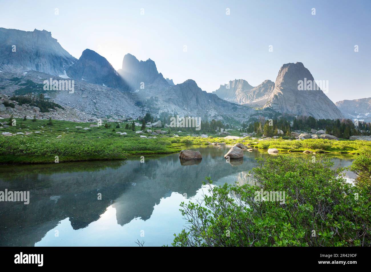 Wind river range Stock Photo - Alamy