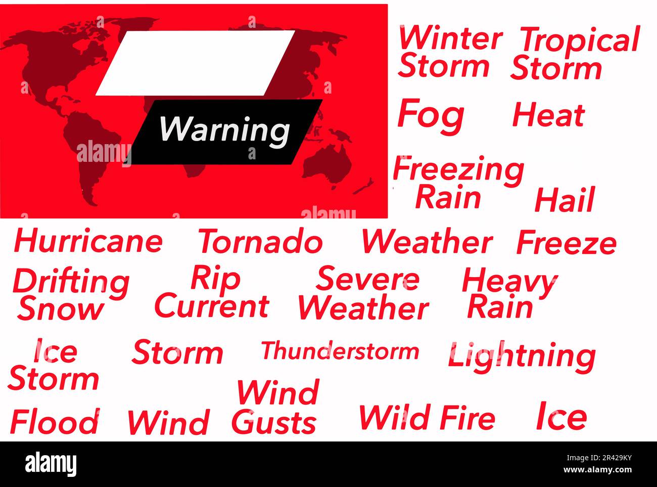 Weather alert tv Stock Vector Images - Alamy