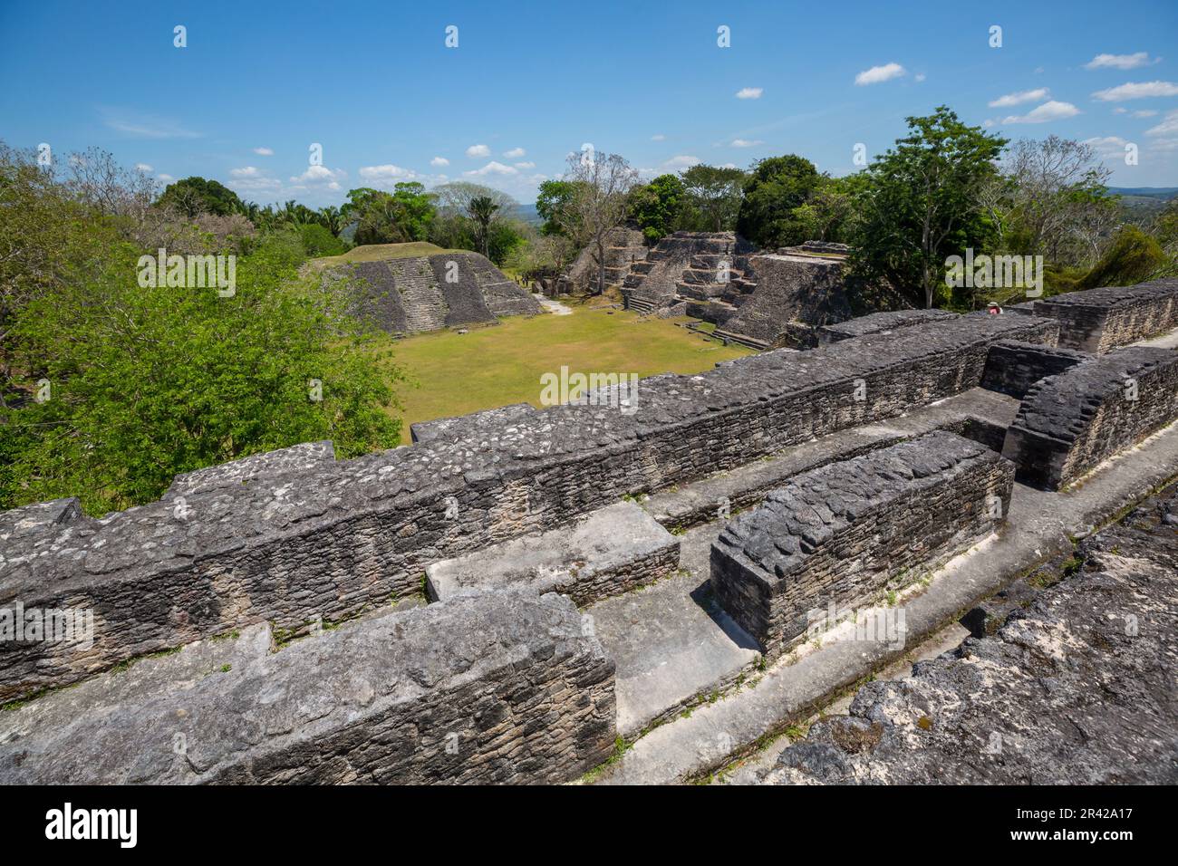 Pyramide in Belize Stock Photo - Alamy