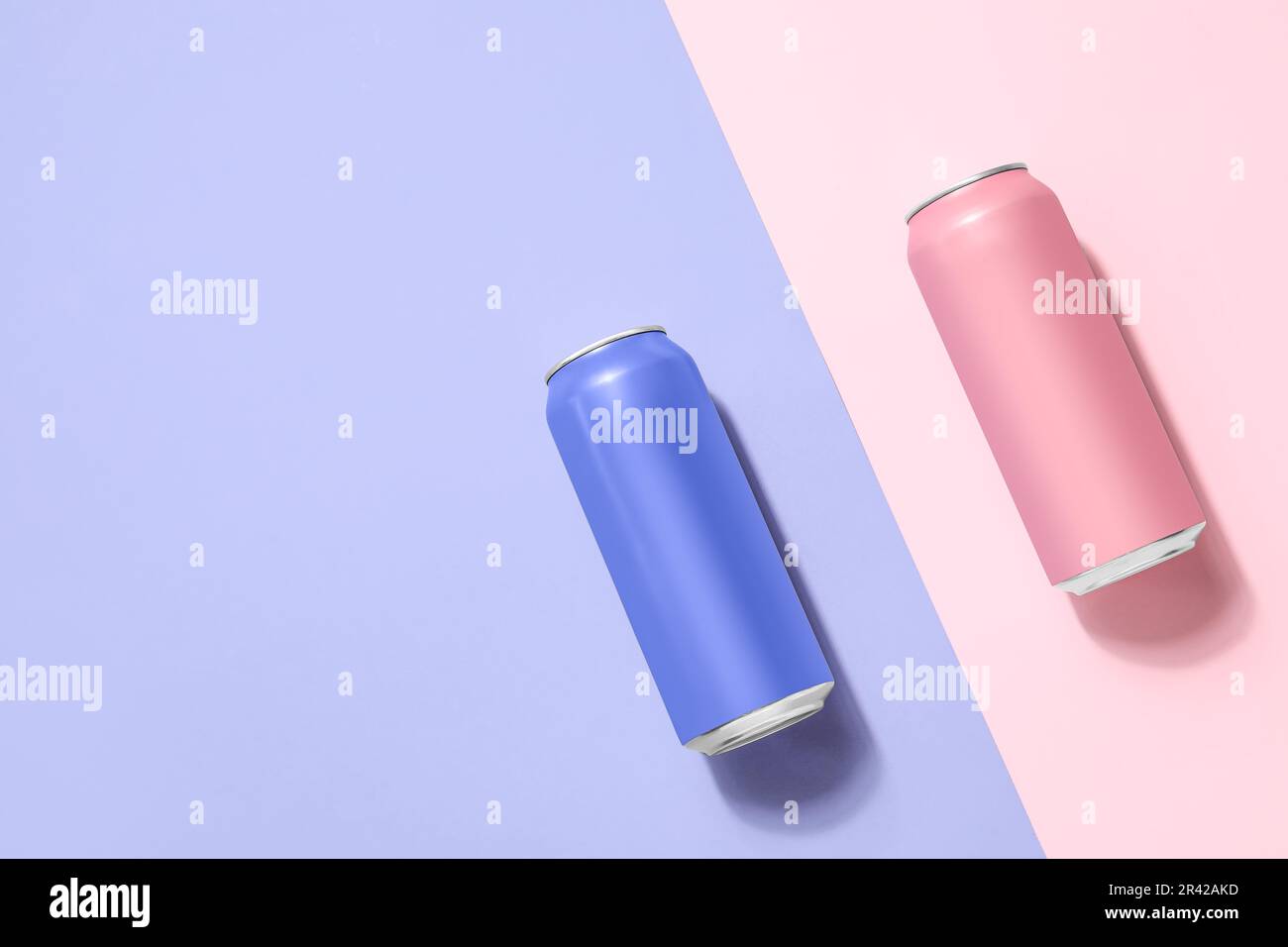 Two cans sweet drink hi-res stock photography and images - Alamy