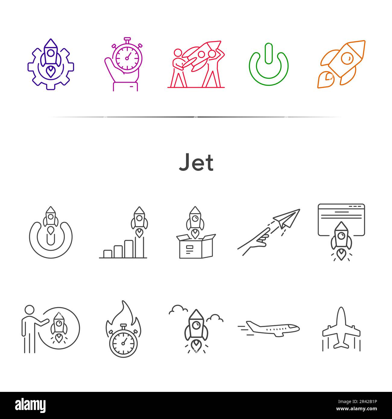 Jet start Cut Out Stock Images & Pictures - Alamy