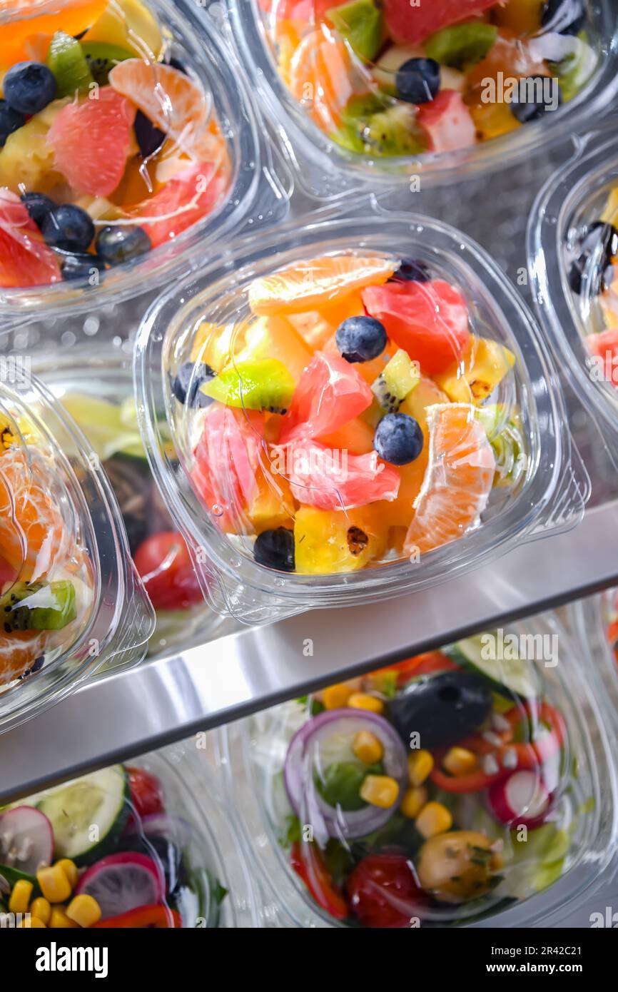 Packaged fruit hi-res stock photography and images - Alamy