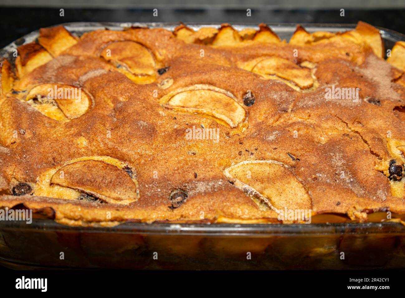 Traditional rustic apple pie with cloves and cinnamon Stock Photo - Alamy