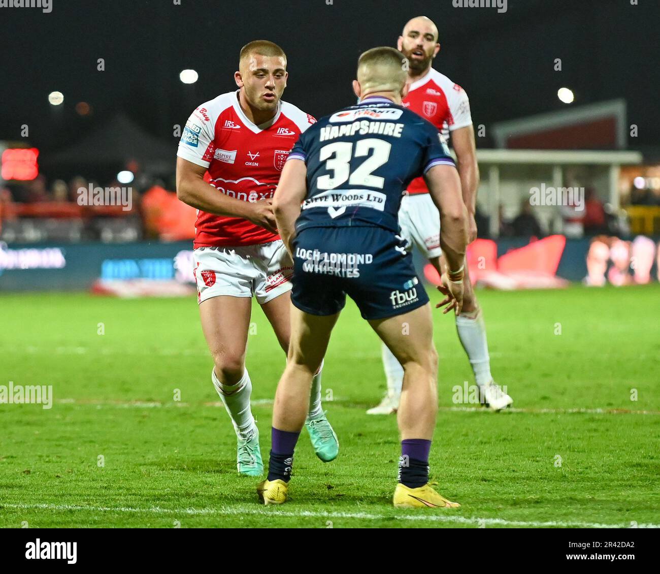 Mikey Lewis #20 of Hull KR during the Betfred Super League round 13 ...