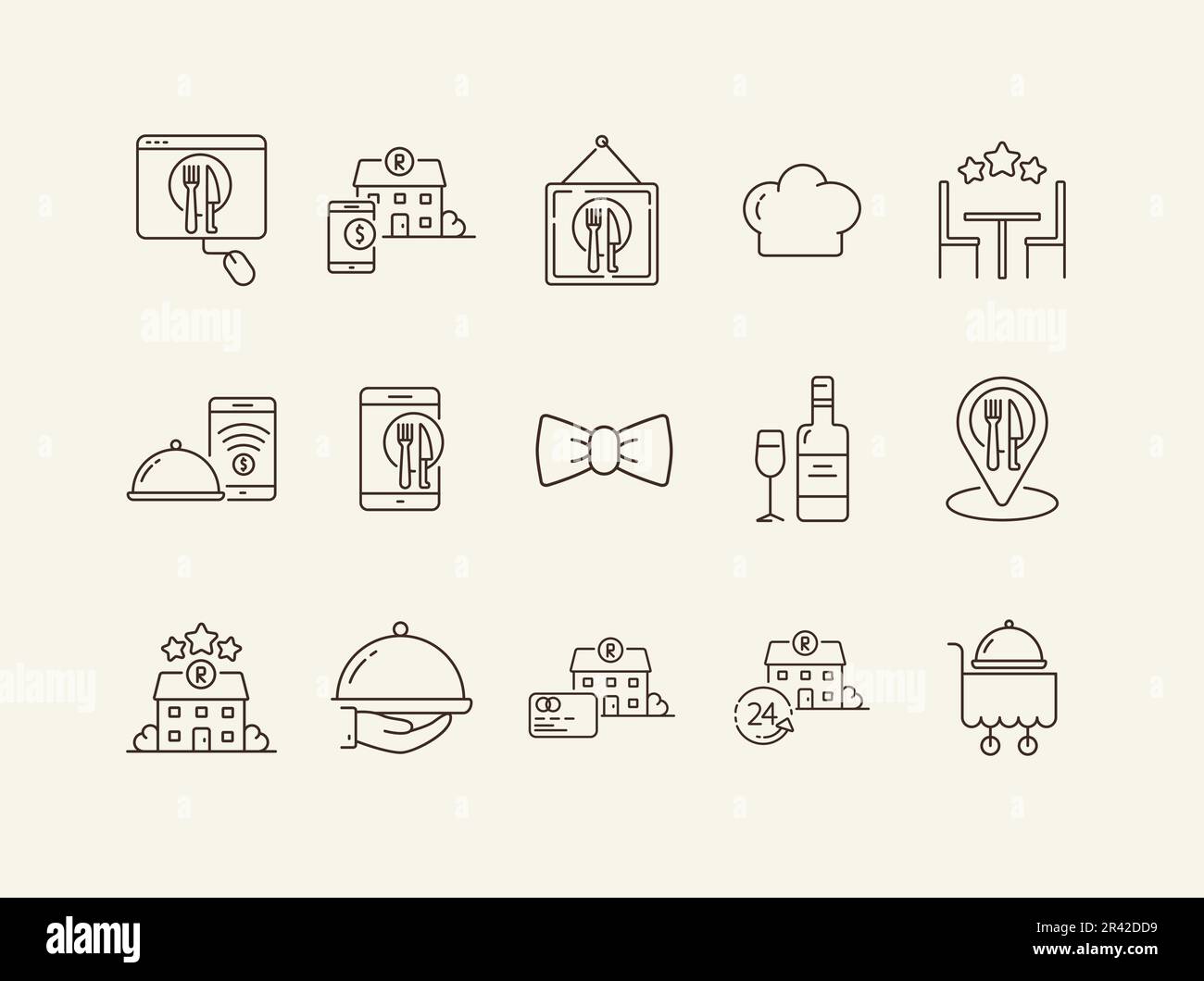 Restaurant location line icon set Stock Vector Image & Art - Alamy Restaurant location line icon set Stock Vector Image & Art - Alamy