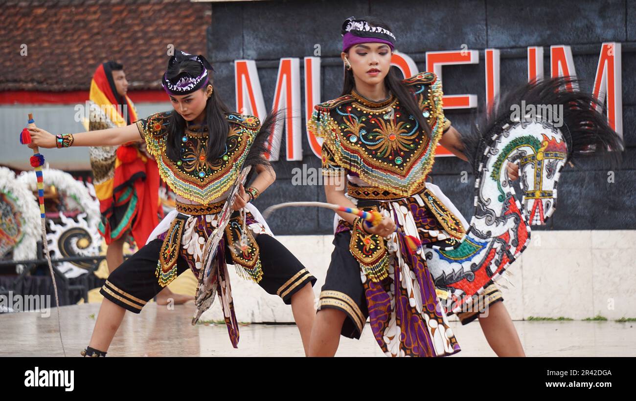 Jaranan dance, a traditional dance from Java. Jaranan comes from jaran ...