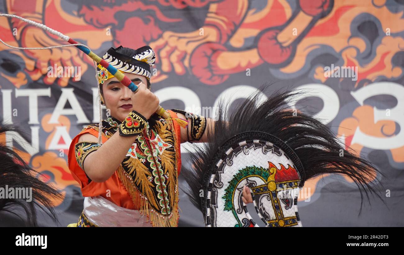 Jaranan dance, a traditional dance from Java. Jaranan comes from jaran ...