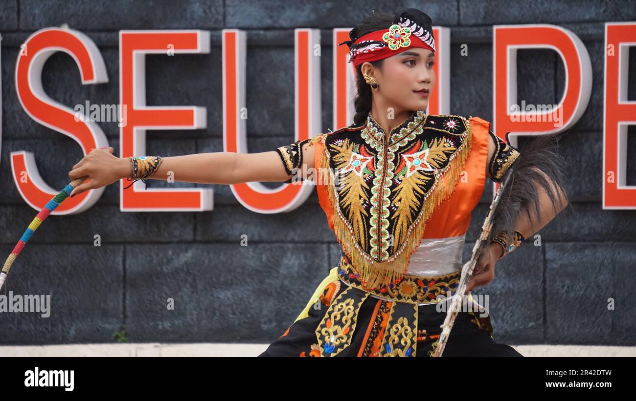 Jaranan dance, a traditional dance from Java. Jaranan comes from jaran ...