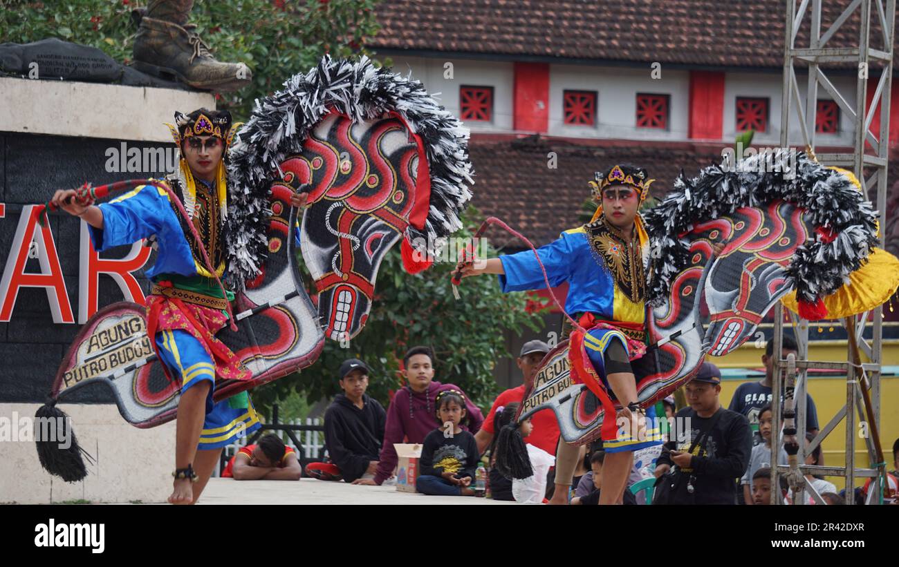 Jaranan dance, a traditional dance from Java. Jaranan comes from jaran ...