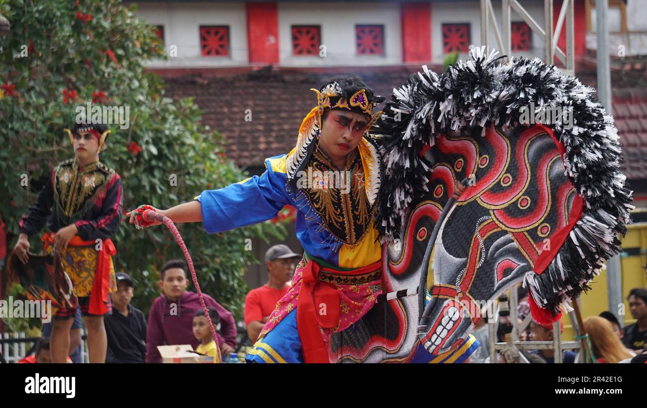 Jaranan dance, a traditional dance from Java. Jaranan comes from jaran ...