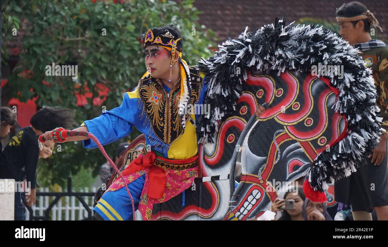 Jaranan dance, a traditional dance from Java. Jaranan comes from jaran ...