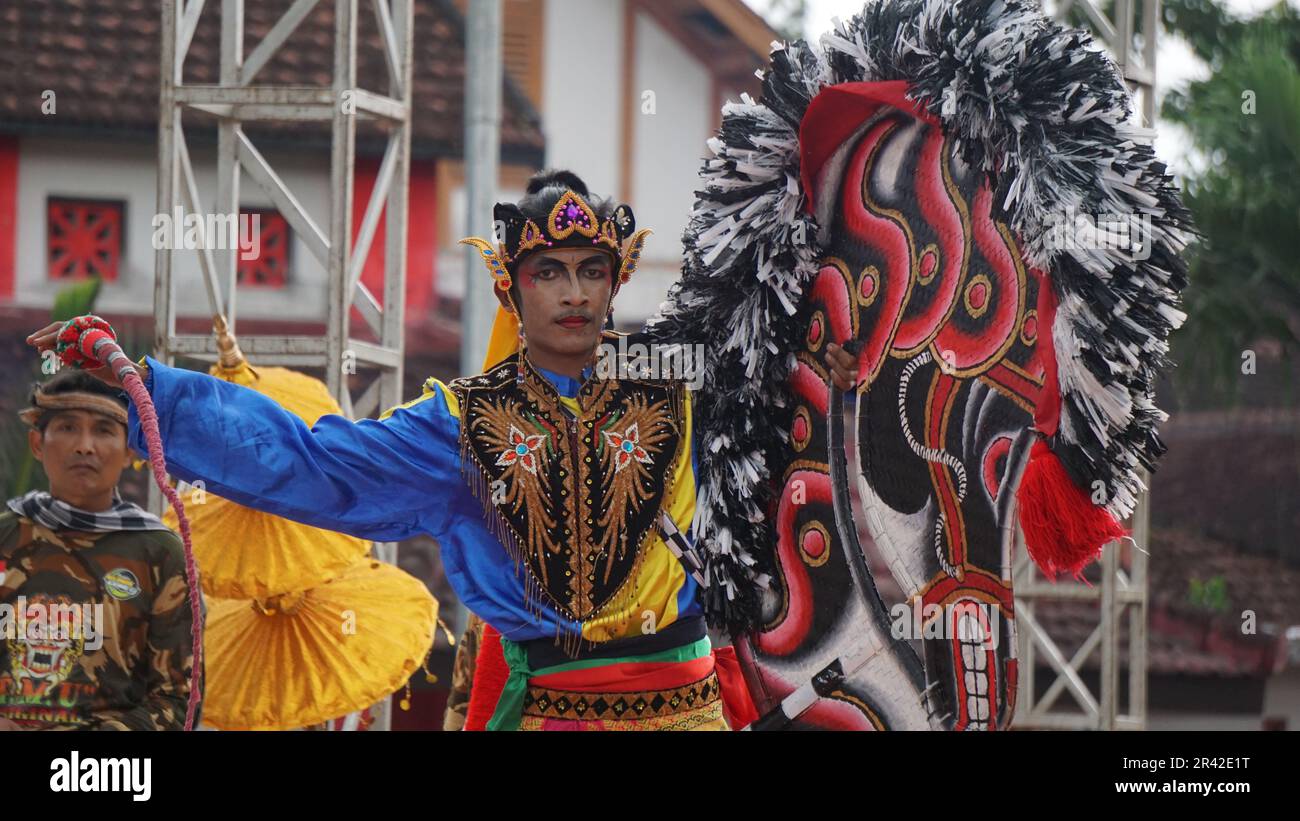 Jaranan dance, a traditional dance from Java. Jaranan comes from jaran ...