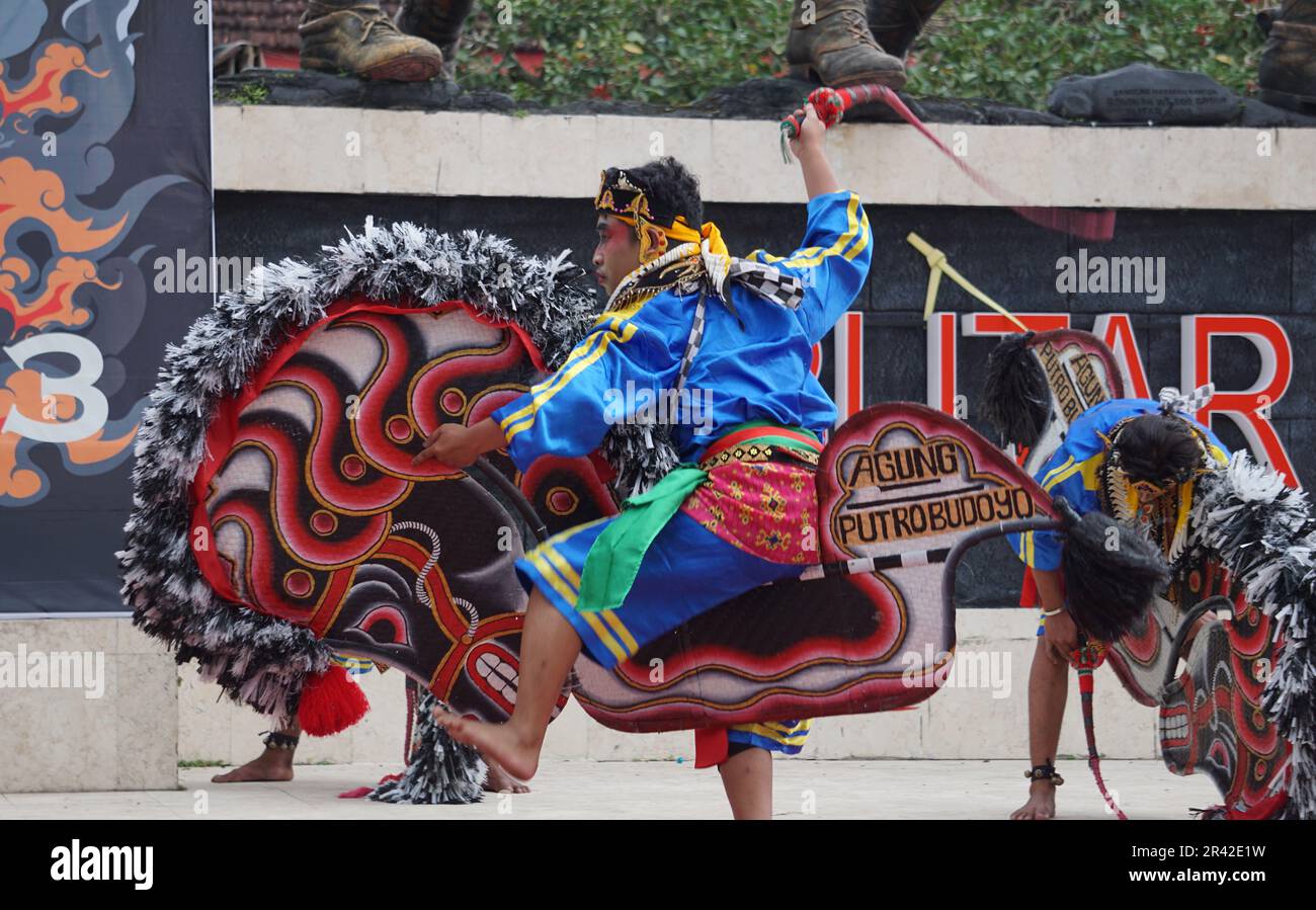 Jaranan dance, a traditional dance from Java. Jaranan comes from jaran ...
