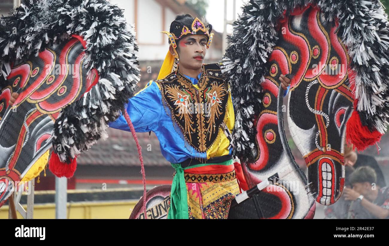 Jaranan dance, a traditional dance from Java. Jaranan comes from jaran ...