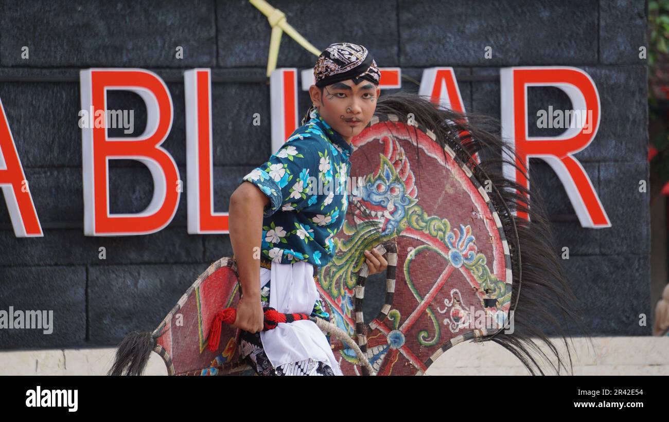 Jaranan dance, a traditional dance from Java. Jaranan comes from jaran ...