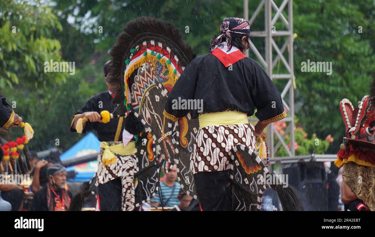 Jaranan dance, a traditional dance from Java. Jaranan comes from jaran ...