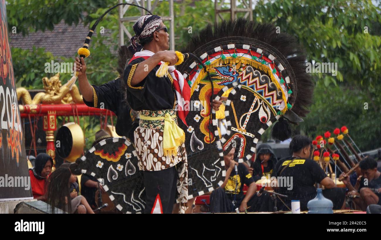 Jaranan dance, a traditional dance from Java. Jaranan comes from jaran ...